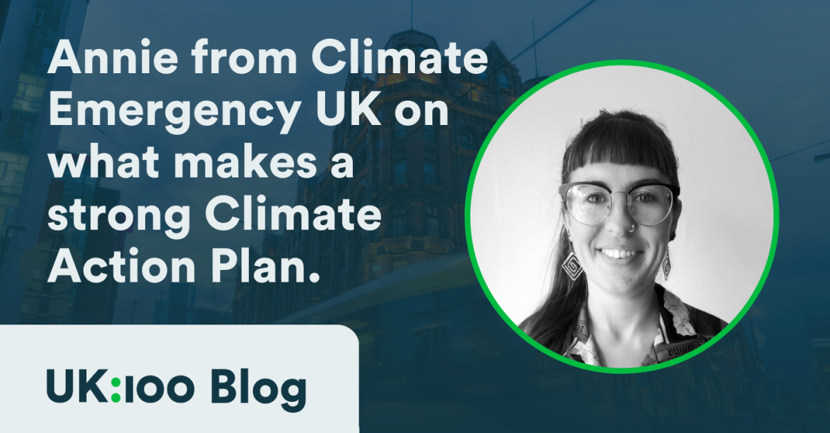 Climate Emergency UK write for UK100 on Climate Action Plans | UK100